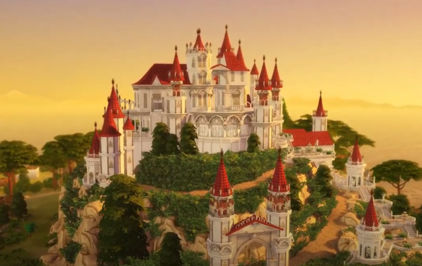 Witcher und Sims kommen zusammen: Beauclair Palace nachgebaut - Gamesbasis