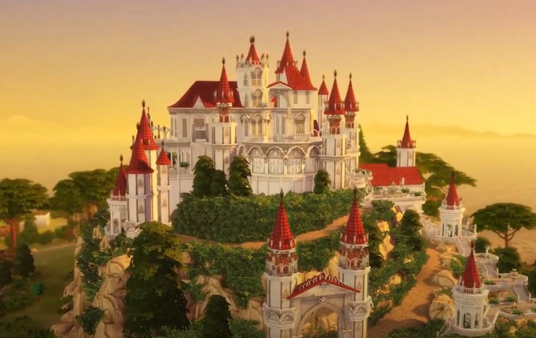 Witcher und Sims kommen zusammen: Beauclair Palace nachgebaut - Gamesbasis